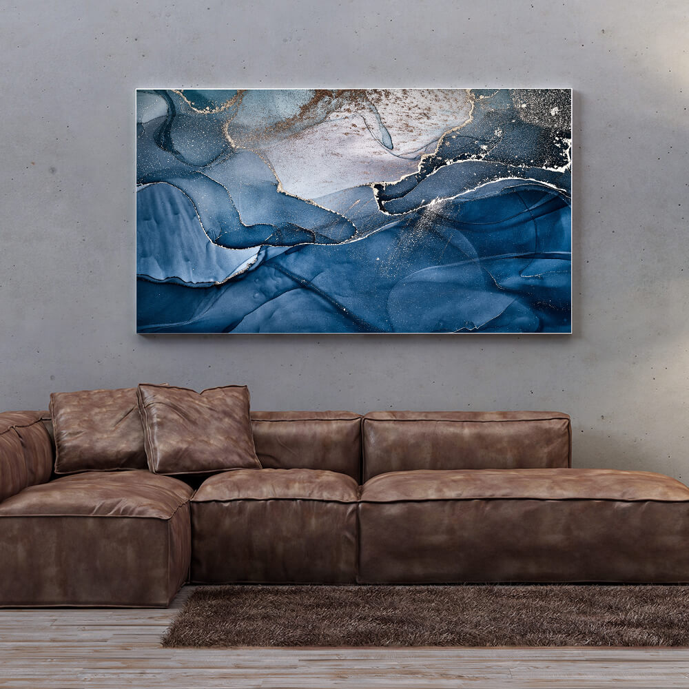 Spannbild „Blue marble texture" -moderne marmor Designs ! — Framory ...